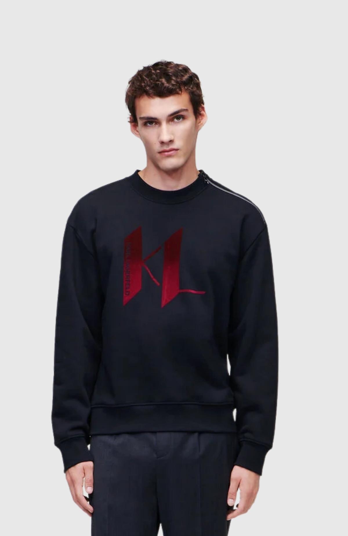 Kl Gradient Zip Sweatshirt - Maxx Outlet
